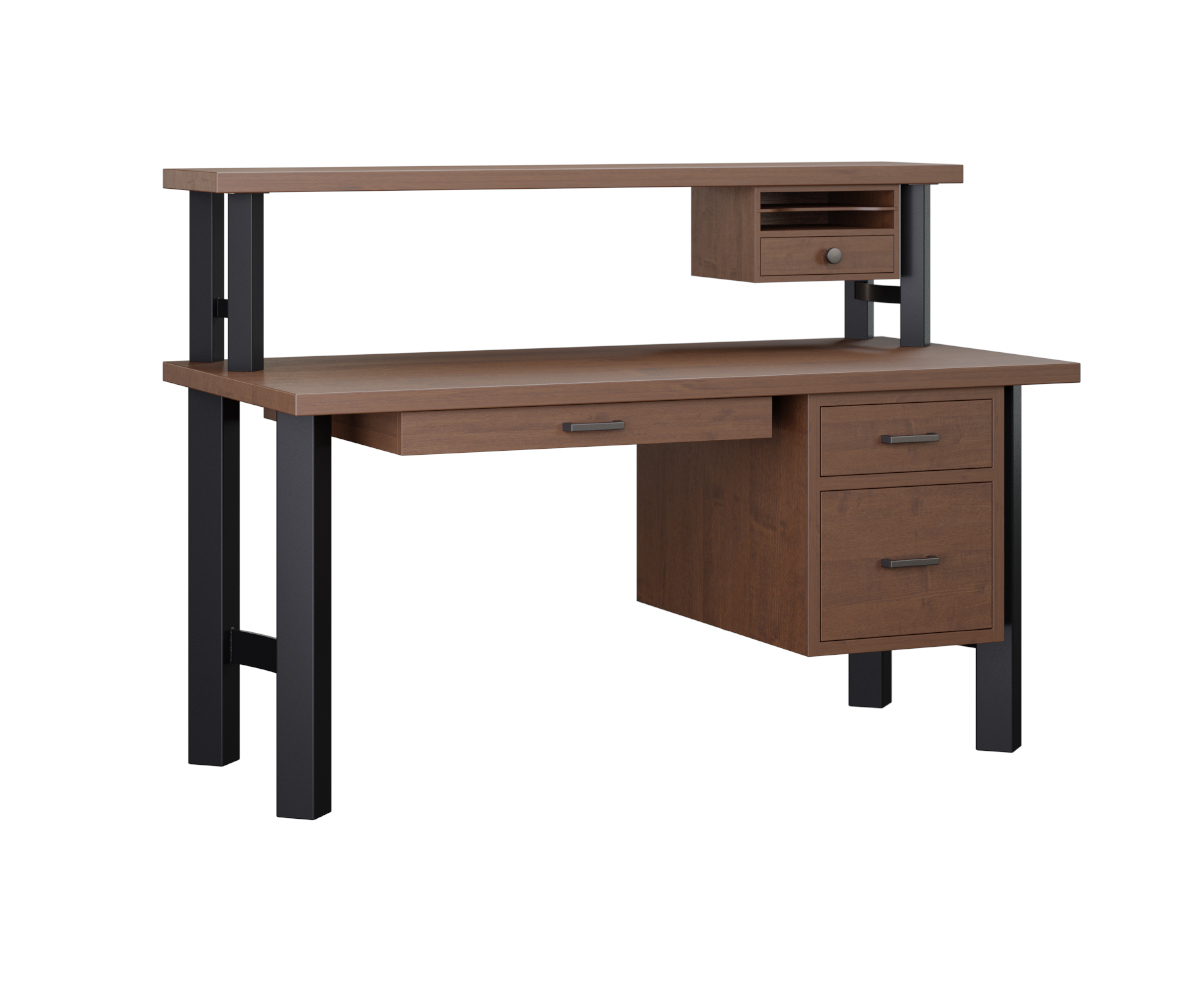 Millennium 62" Deluxe Desk | Stone Haus Furniture
